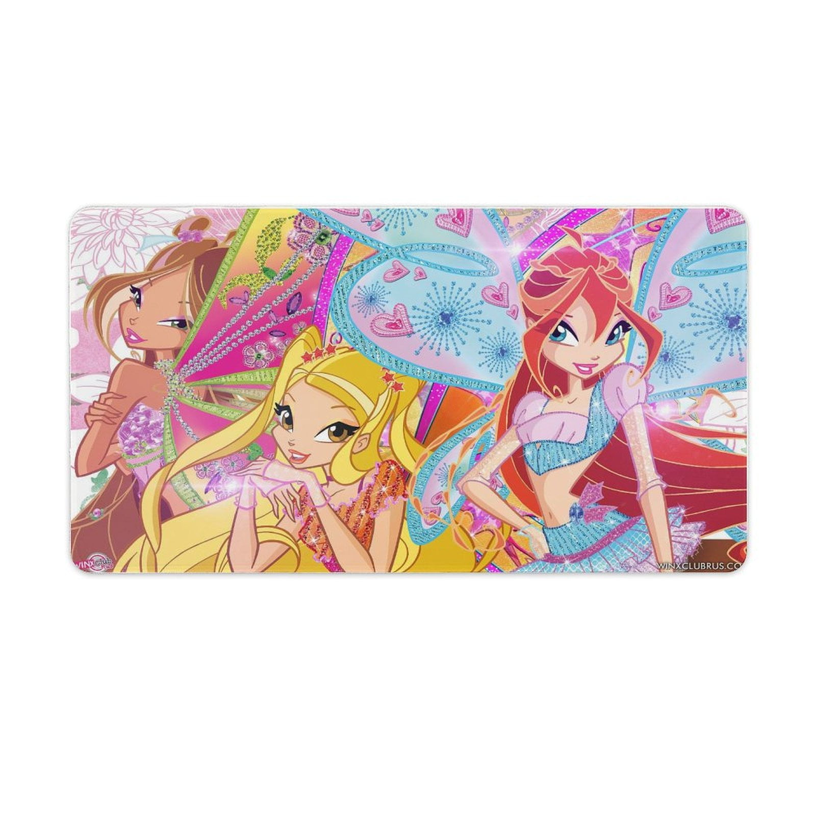 Winx Club Desk Mat, Large Mouse Pad Extended Gaming Mouse Pad Mat with ...