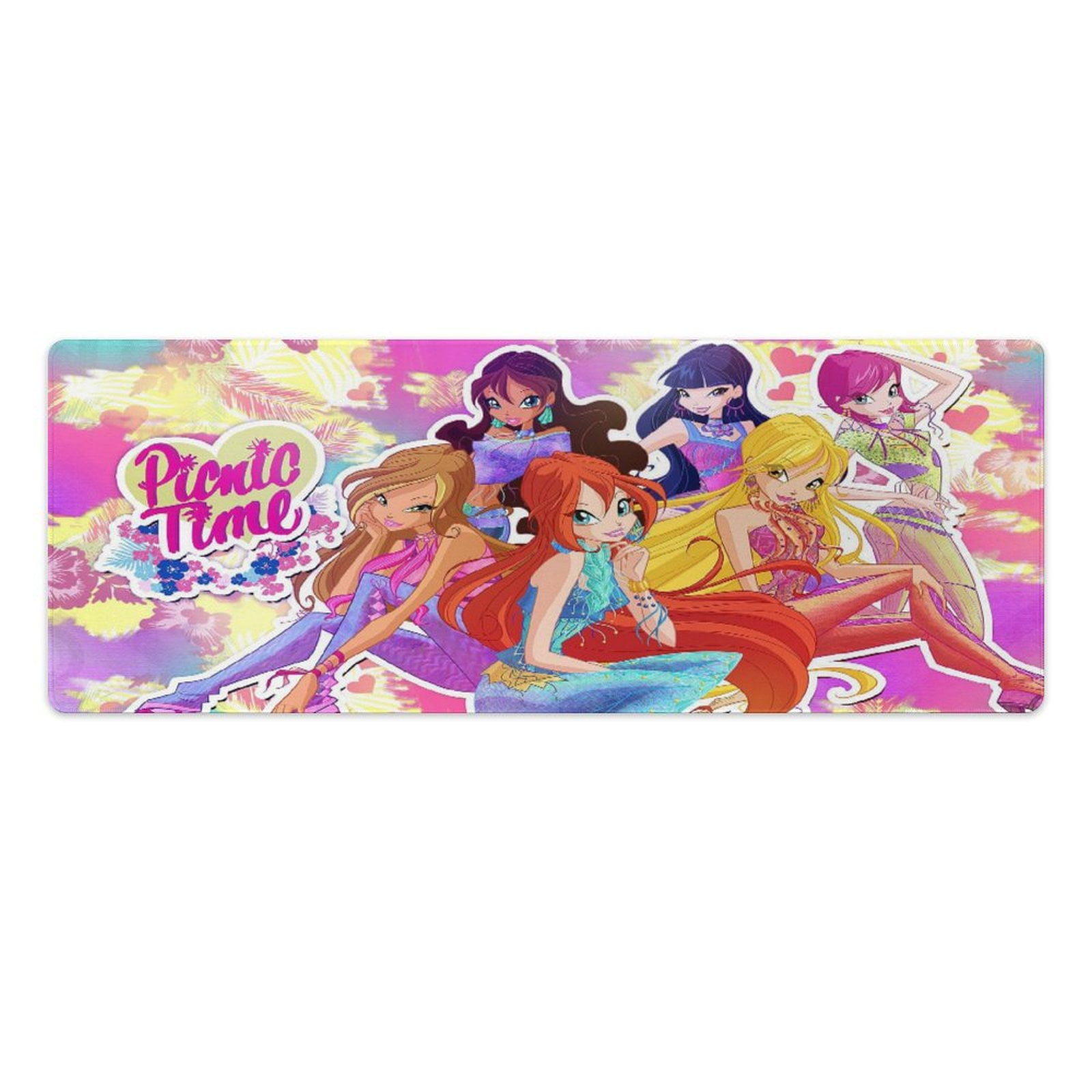Winx Club Desk Mat, Large Mouse Pad Extended Gaming Mouse Pad Mat with ...