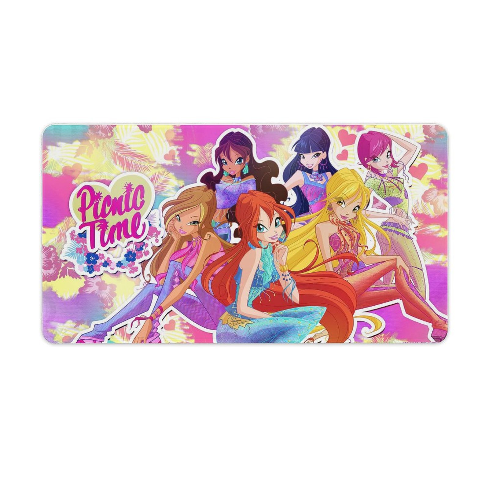 Winx Club Desk Mat, Large Mouse Pad Extended Gaming Mouse Pad Mat with ...