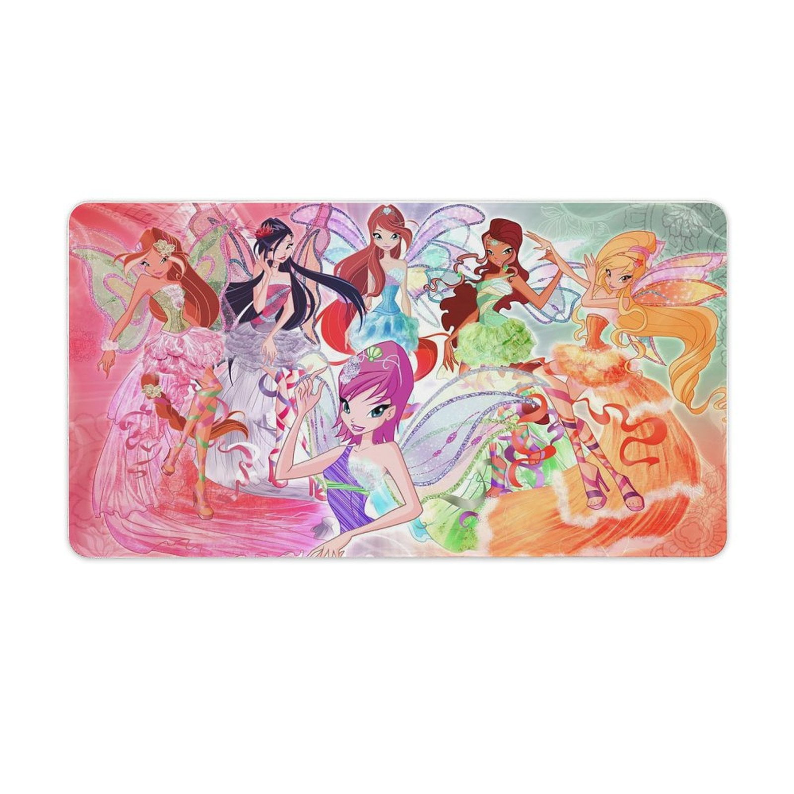 Winx Club Desk Mat, Large Mouse Pad Extended Gaming Mouse Pad Mat with ...