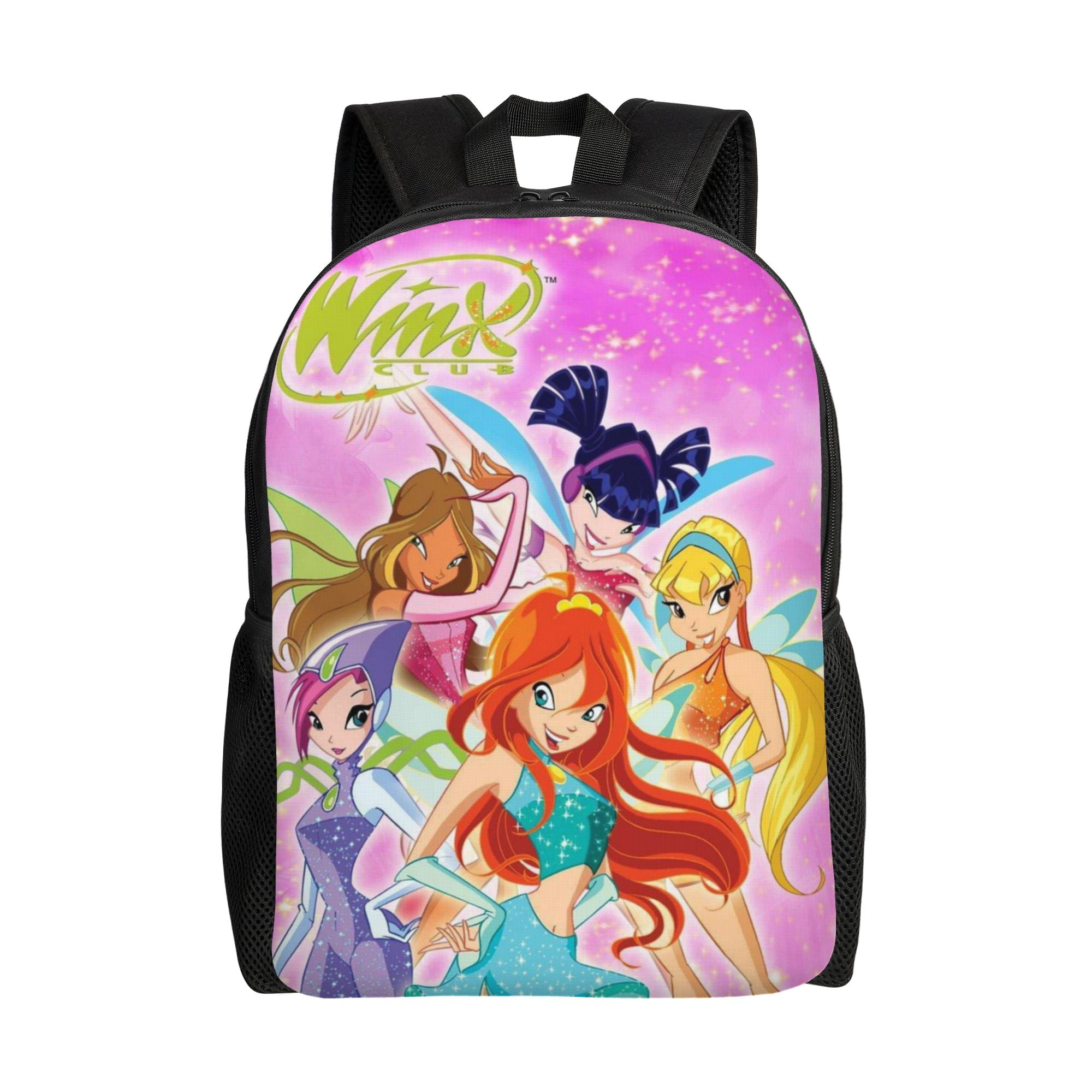 Winx Club Travel Backpack Back to Large Capacity Backpack, Backpack for ...