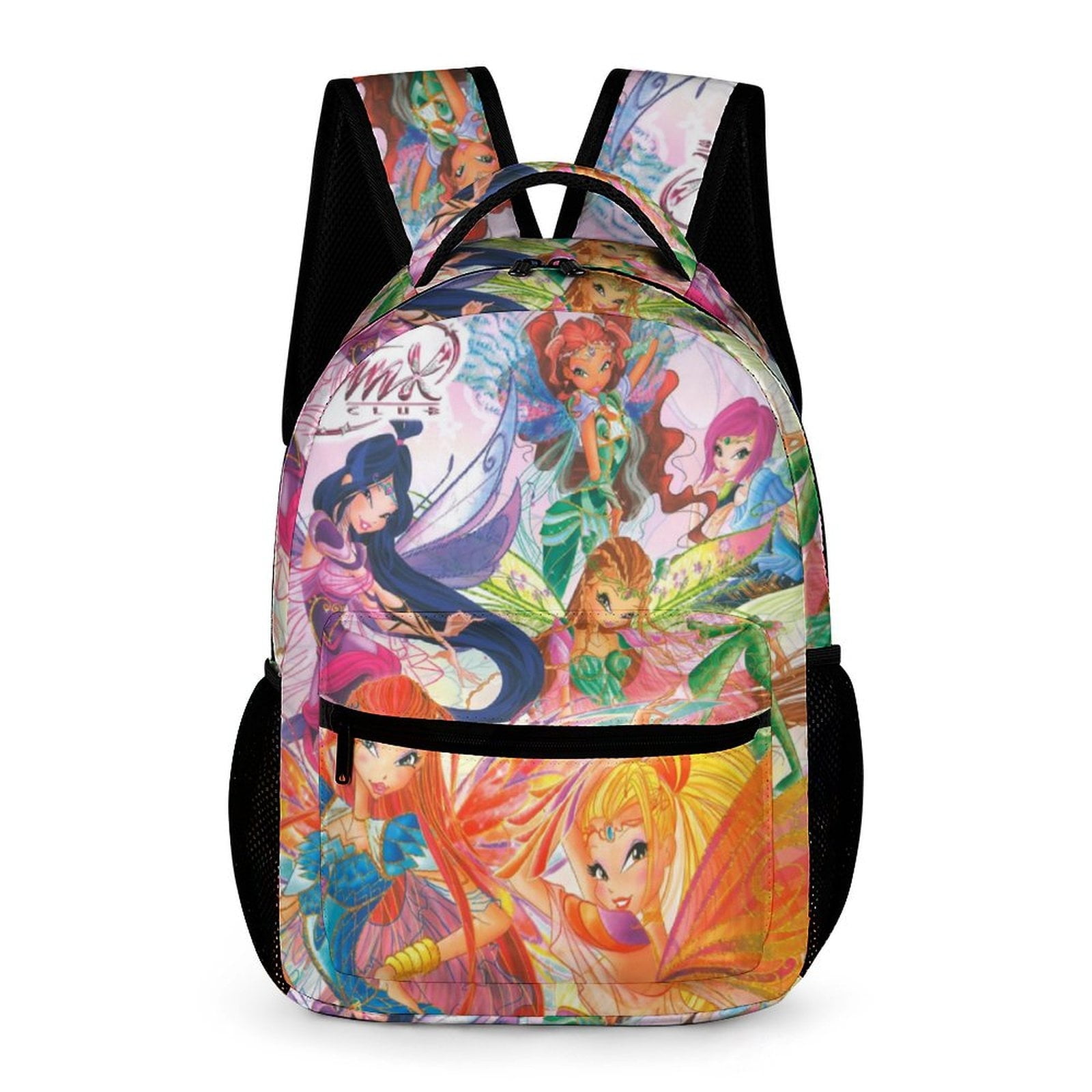 Winx Club Backpacks Bookbag Casual Daypack Backpacks for Travel Work ...