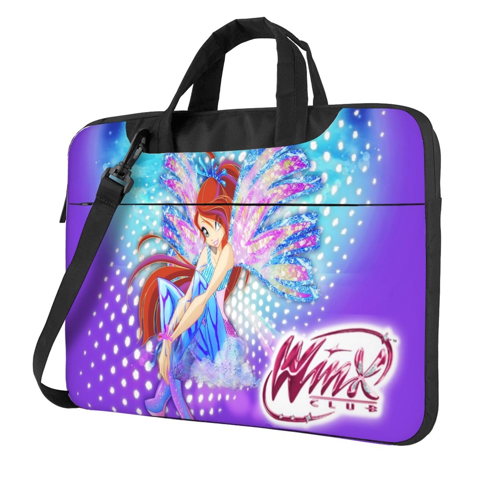 Winx Club Laptop Shoulder Bag for Women Men, 13 inch Computer Laptop ...