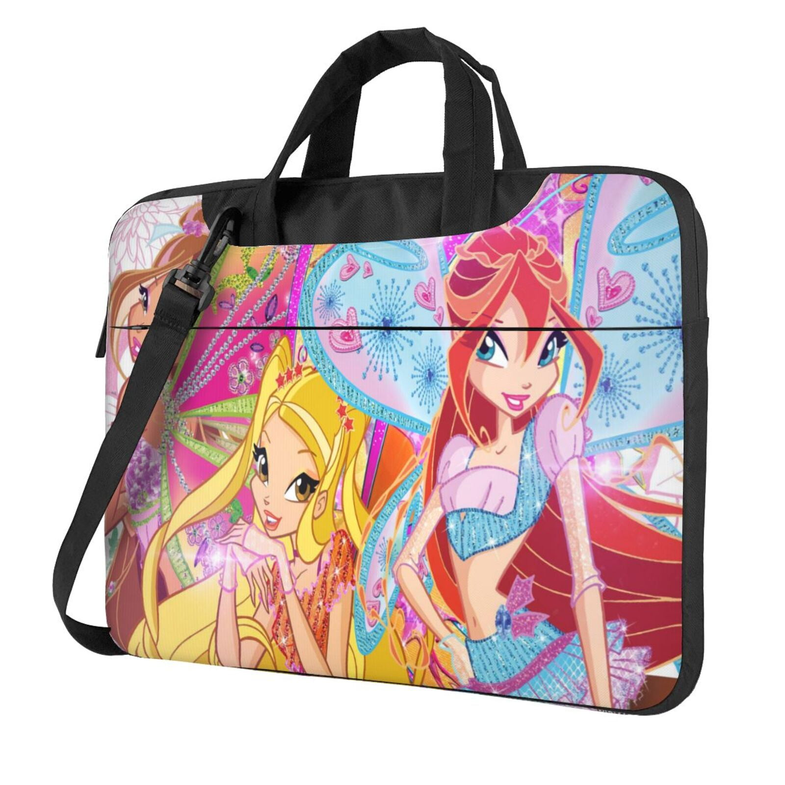 Winx Club Laptop Shoulder Bag for Women Men, 14 inch Computer Laptop ...
