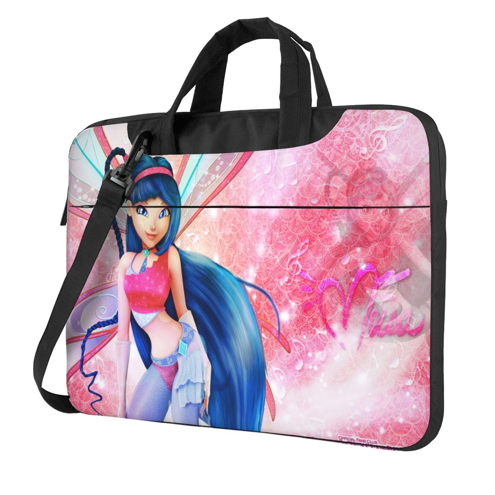 Winx Club Laptop Shoulder Bag for Women Men, 15.6 inch Computer Laptop ...