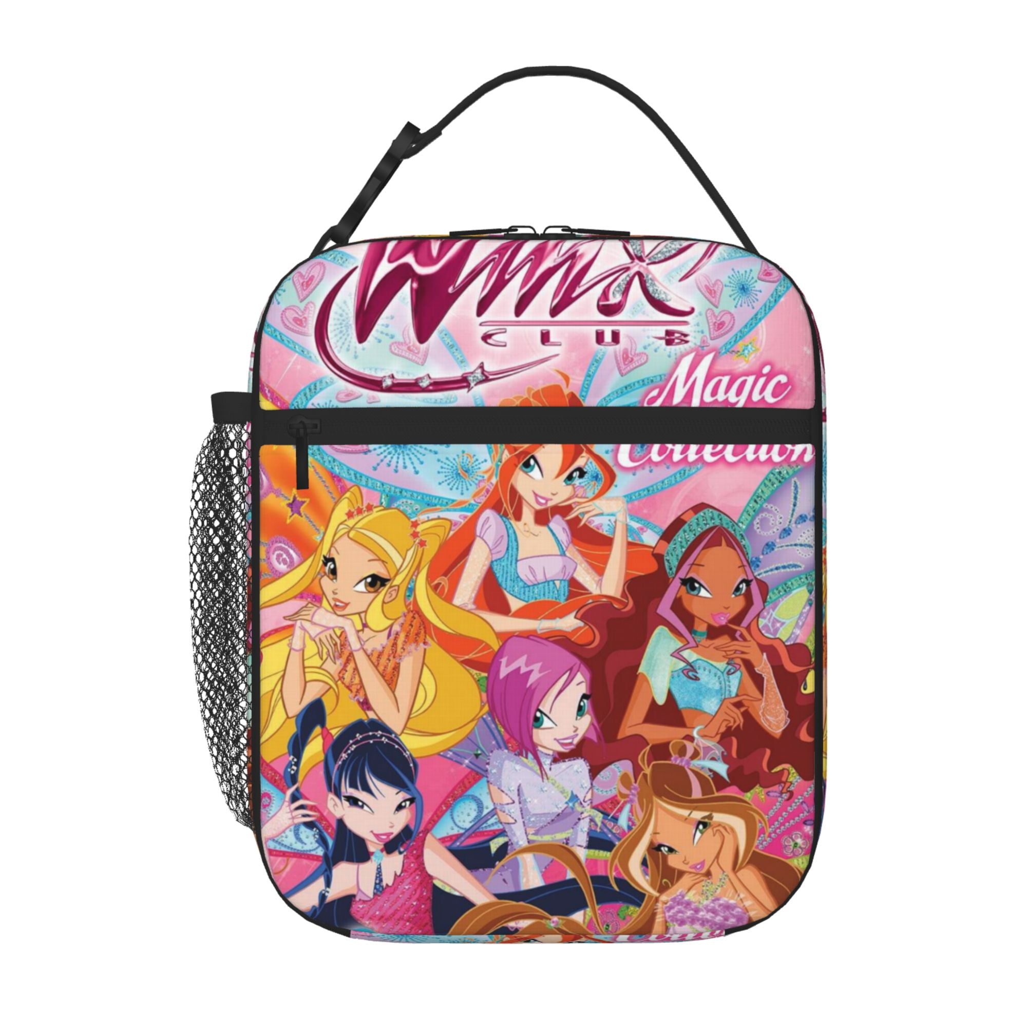 Winx Club Lunch Bag Lunch Bag Tote Bag Insulated Lunch Box Picnic Beach ...