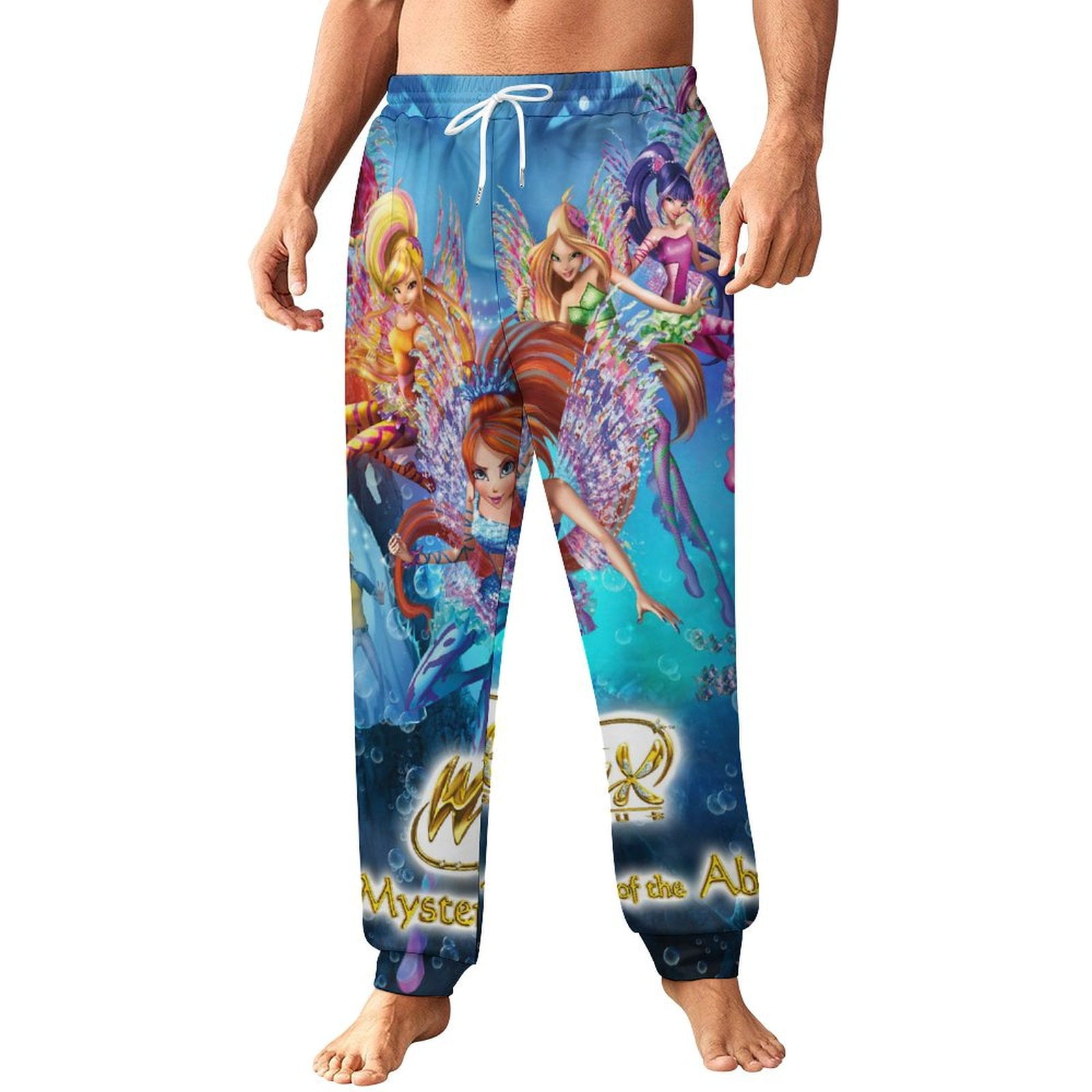 Winx Club Men's Athletic Joggers Stretch Sweatpants Running Workout Gym ...