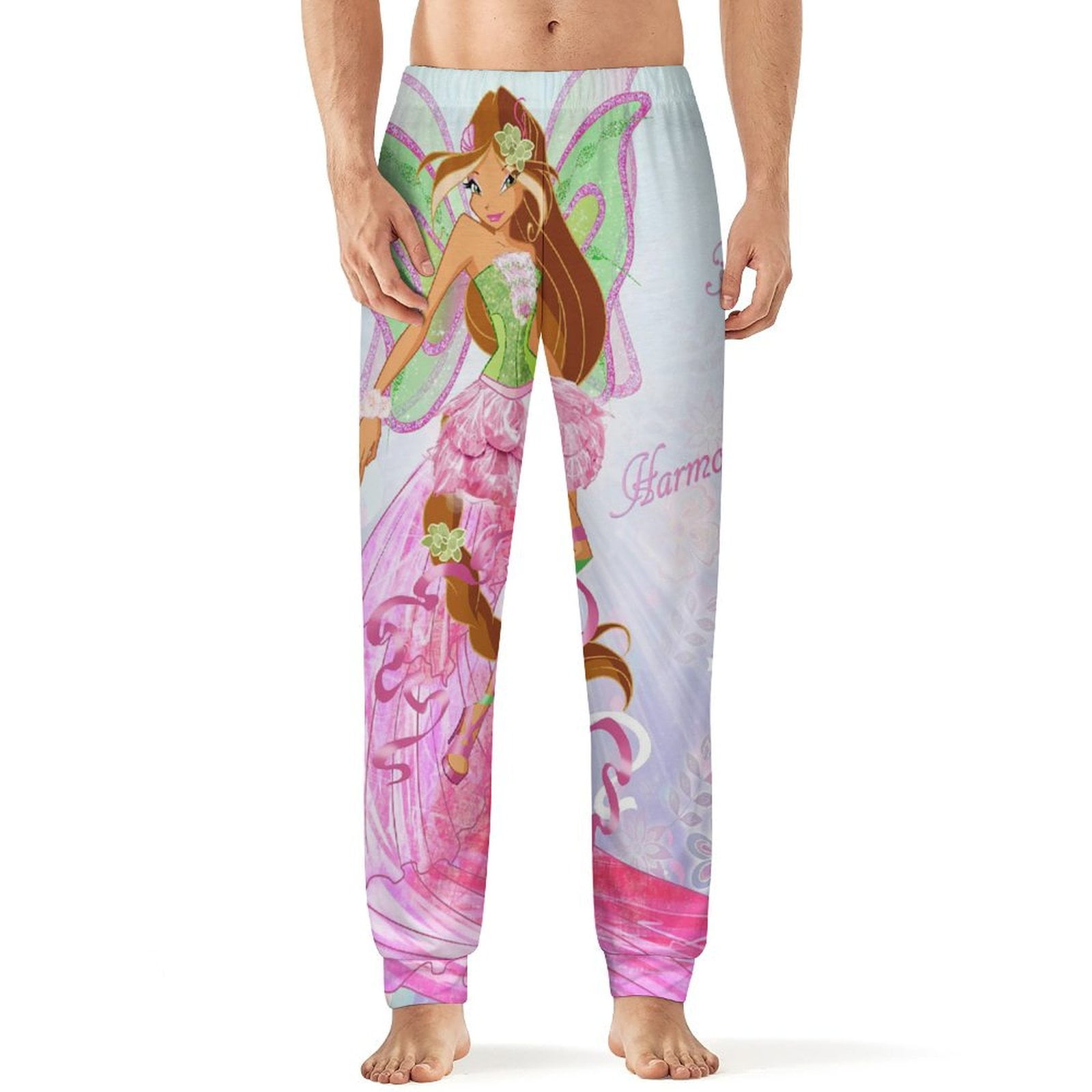 Winx Club Mens PJ Pajama Pants Bottoms Lounge Pants Sleepwear PJs with ...