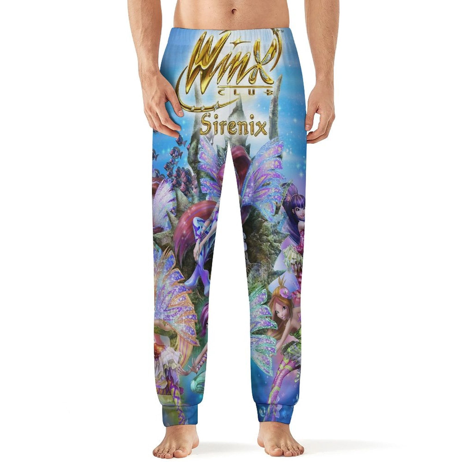 Winx Club Mens PJ Pajama Pants Bottoms Lounge Pants Sleepwear PJs with ...