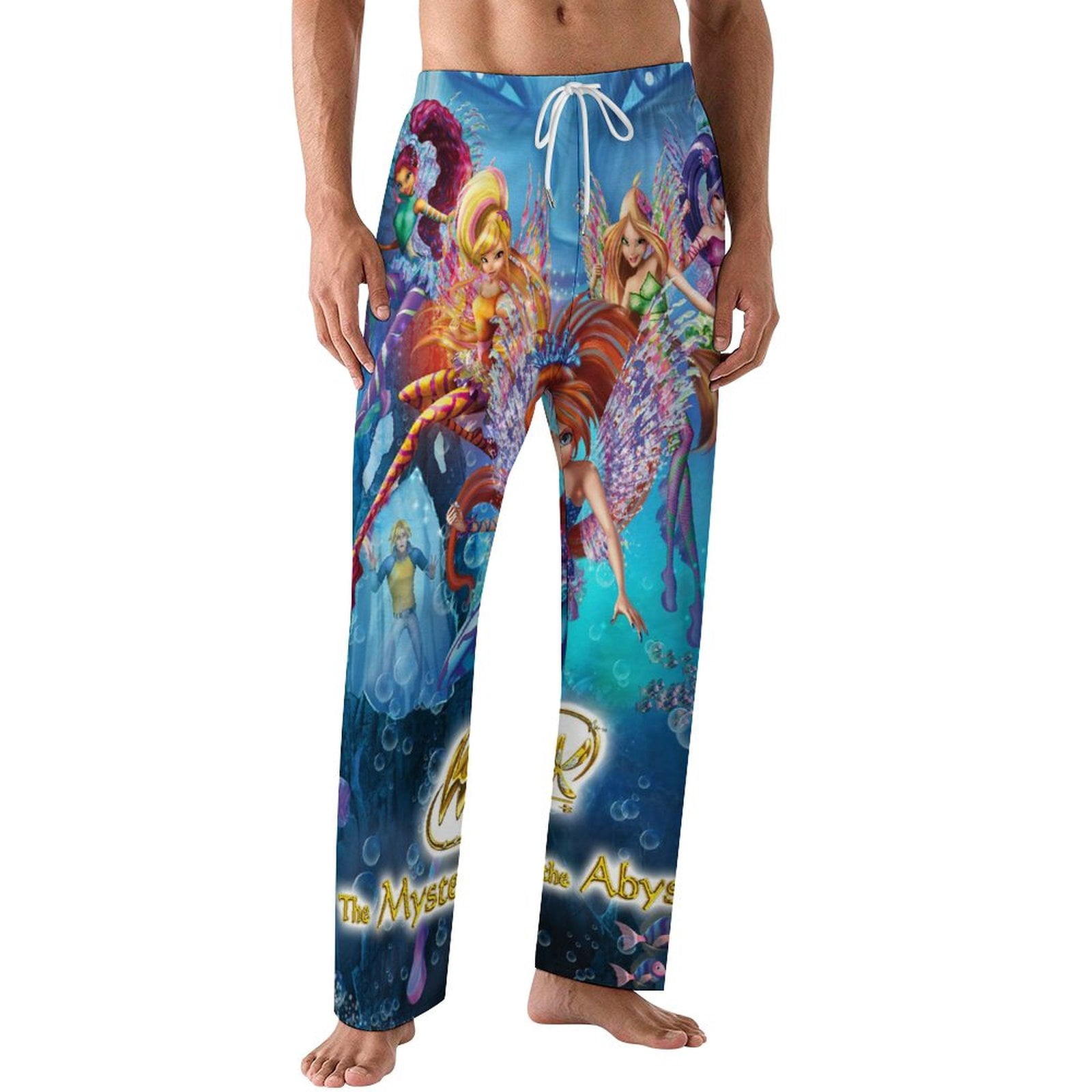 Winx Club Mens PJ Pajama Pants Bottoms Lounge Pants Sleepwear PJs with ...