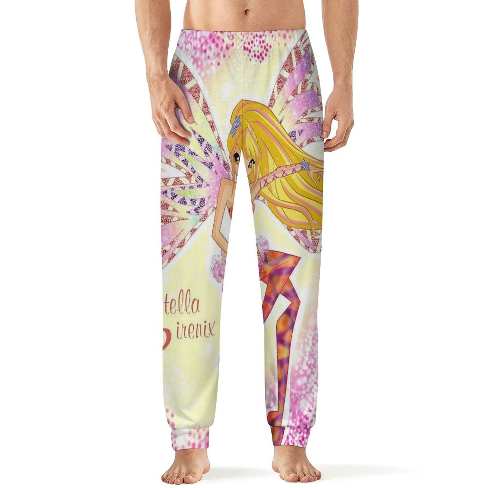 Winx Club Mens PJ Pajama Pants Bottoms Lounge Pants Sleepwear PJs with ...