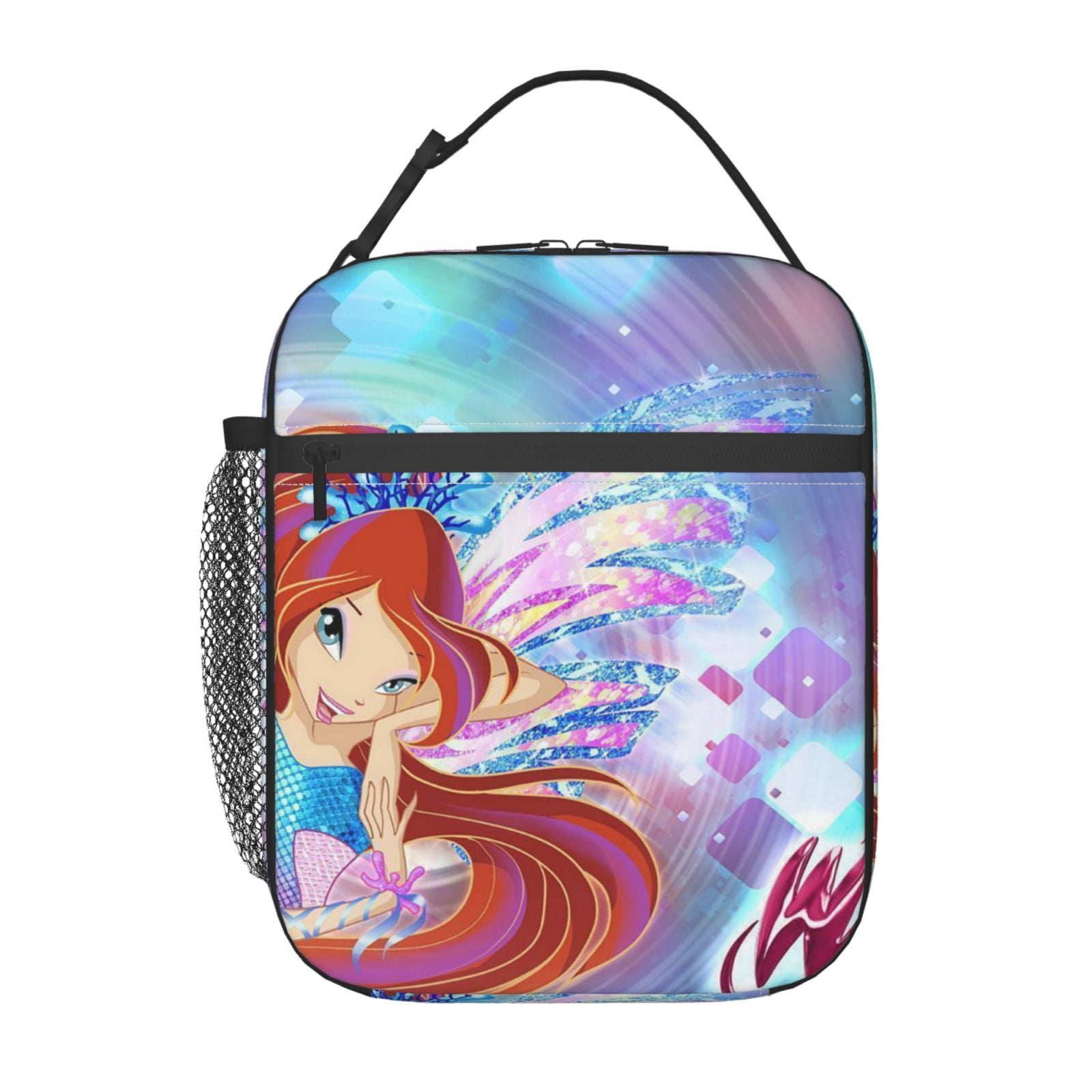 Winx Club Portable Lunch Bag, Insulated Lunch Box Reusable Lunch Totes ...