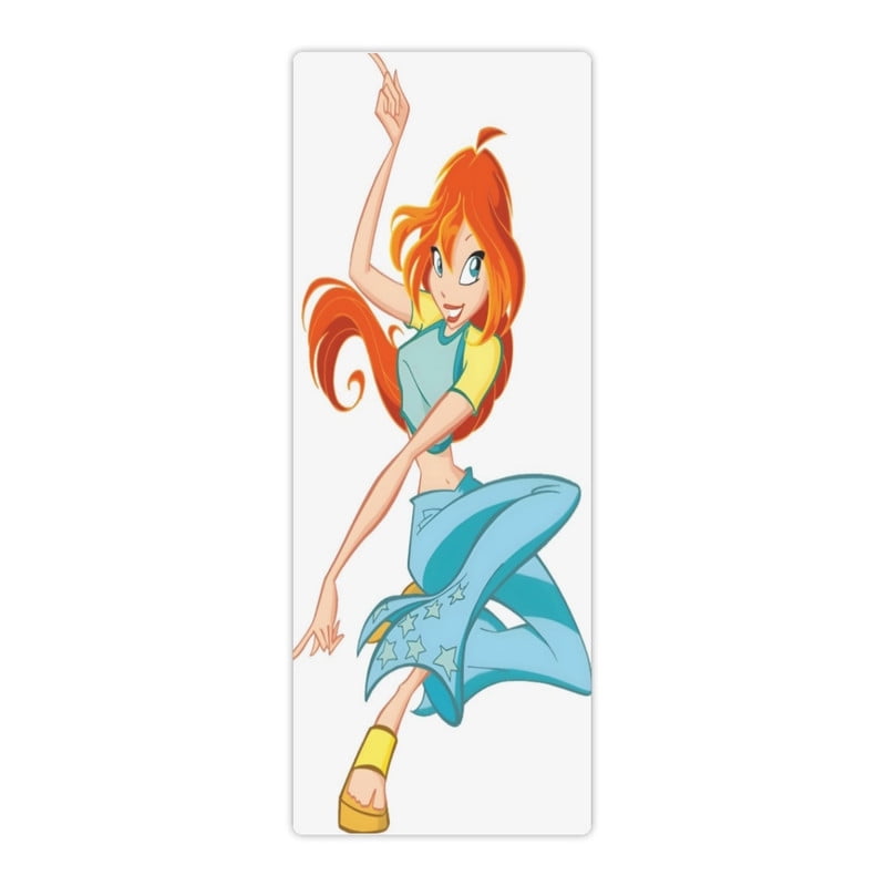 Winx Club pattern yoga mat makes every practice full of inspiration and ...