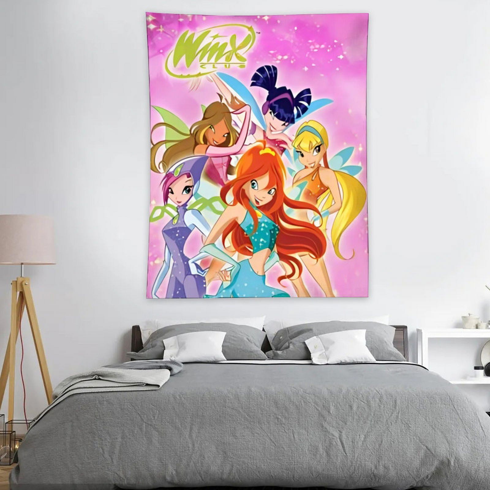 Winx Club tapestry adds vibrant color and unique style to any room ...