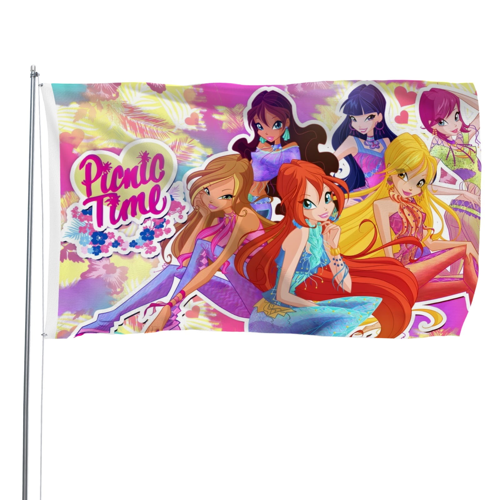 Winx Club-themed Printed Flag Perfect gift for fans, friends, and ...
