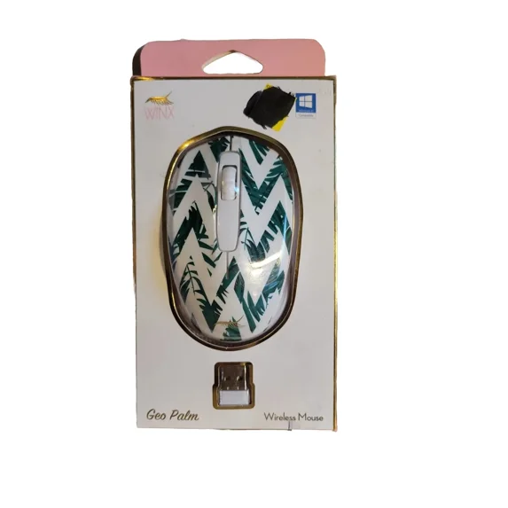 Winx ~ Geo Palm ~ Wireless Plug-N-Play Mouse ~ Windows 10 ~ 7 ~ And ...