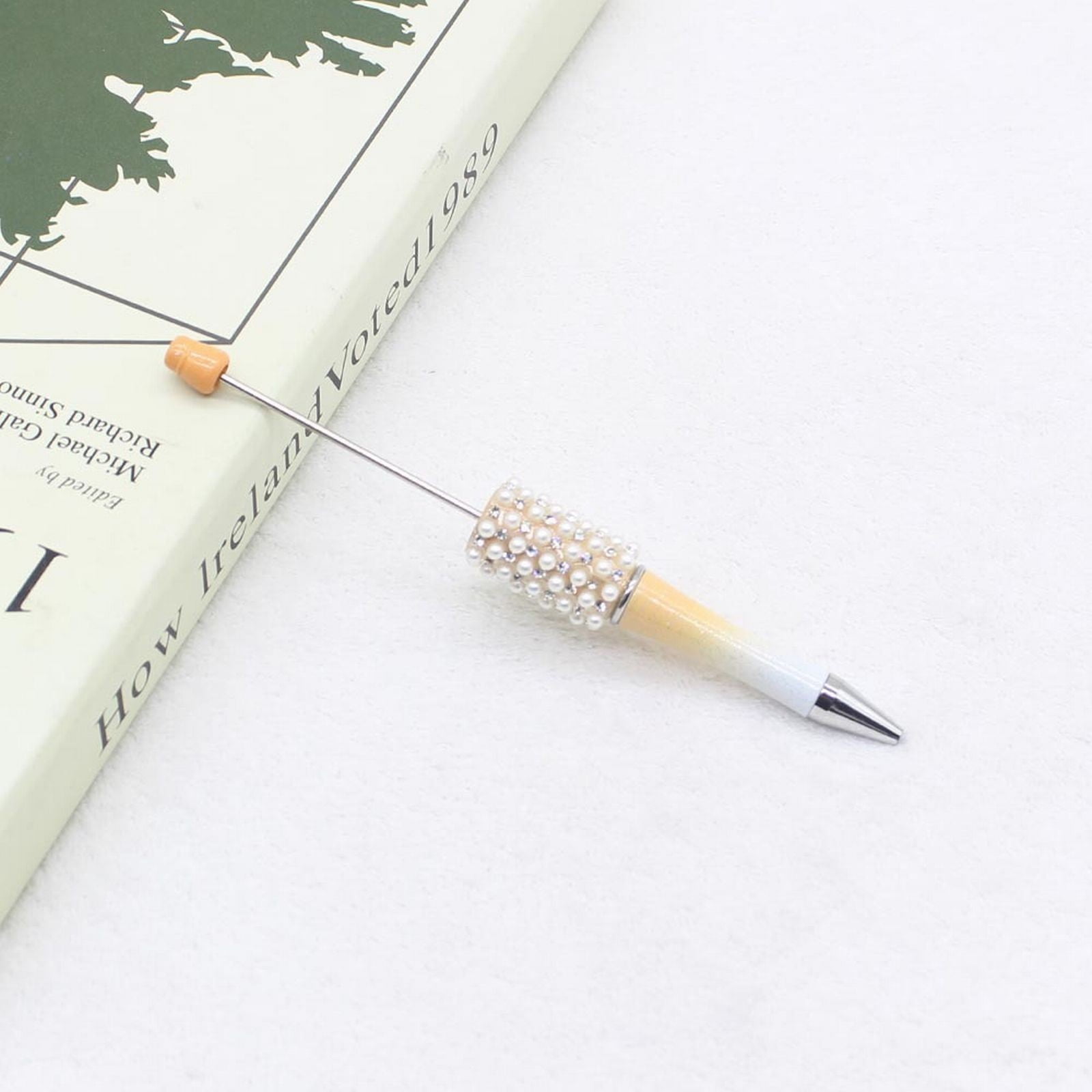 Winysin1ML Glamorous Pearl Studded Ballpoint Pens: Craft Your Own ...
