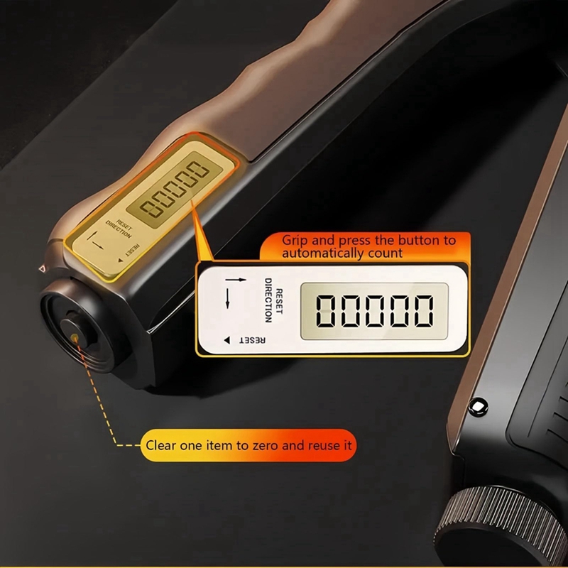 Winyuyby 10-120Kg Hand Grip Strengthener Resistance Finger Exerciser ...