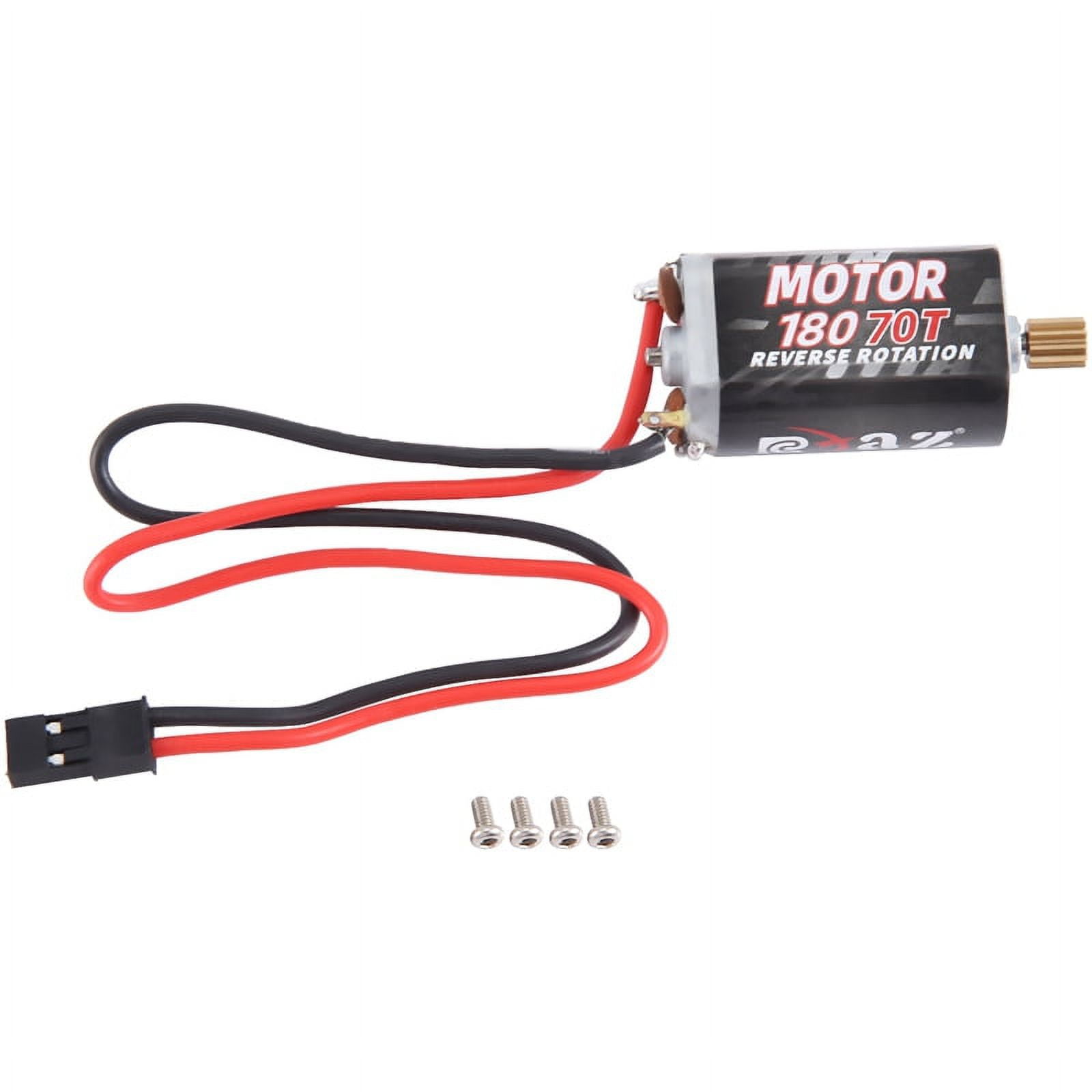 Winyuyby 180 Brushed Motor with Stainless Steel Pinion for 1/18 RC ...