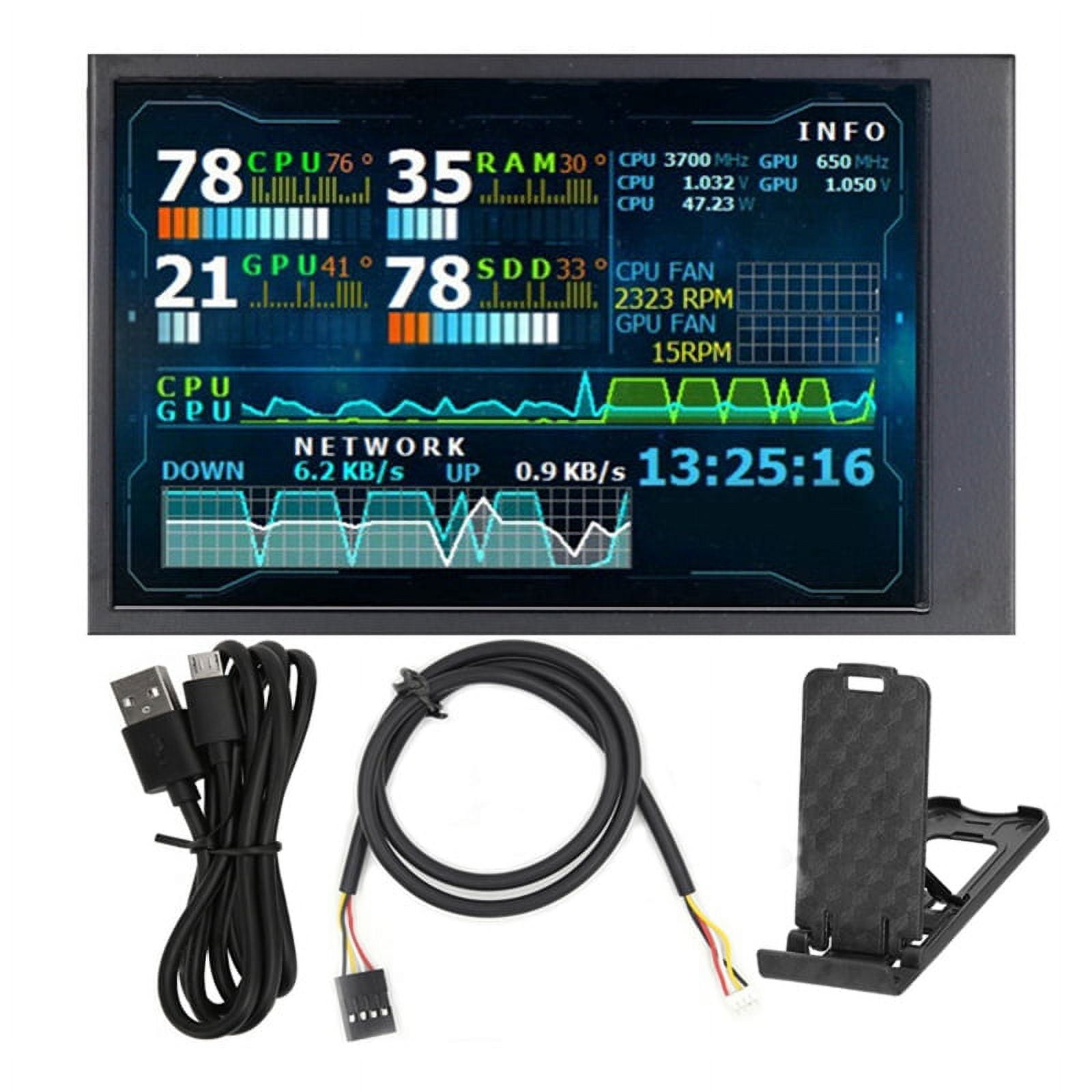 Winyuyby 3.5 Inch IPS LCD Monitor Display Mini Capacitive Screen for ...