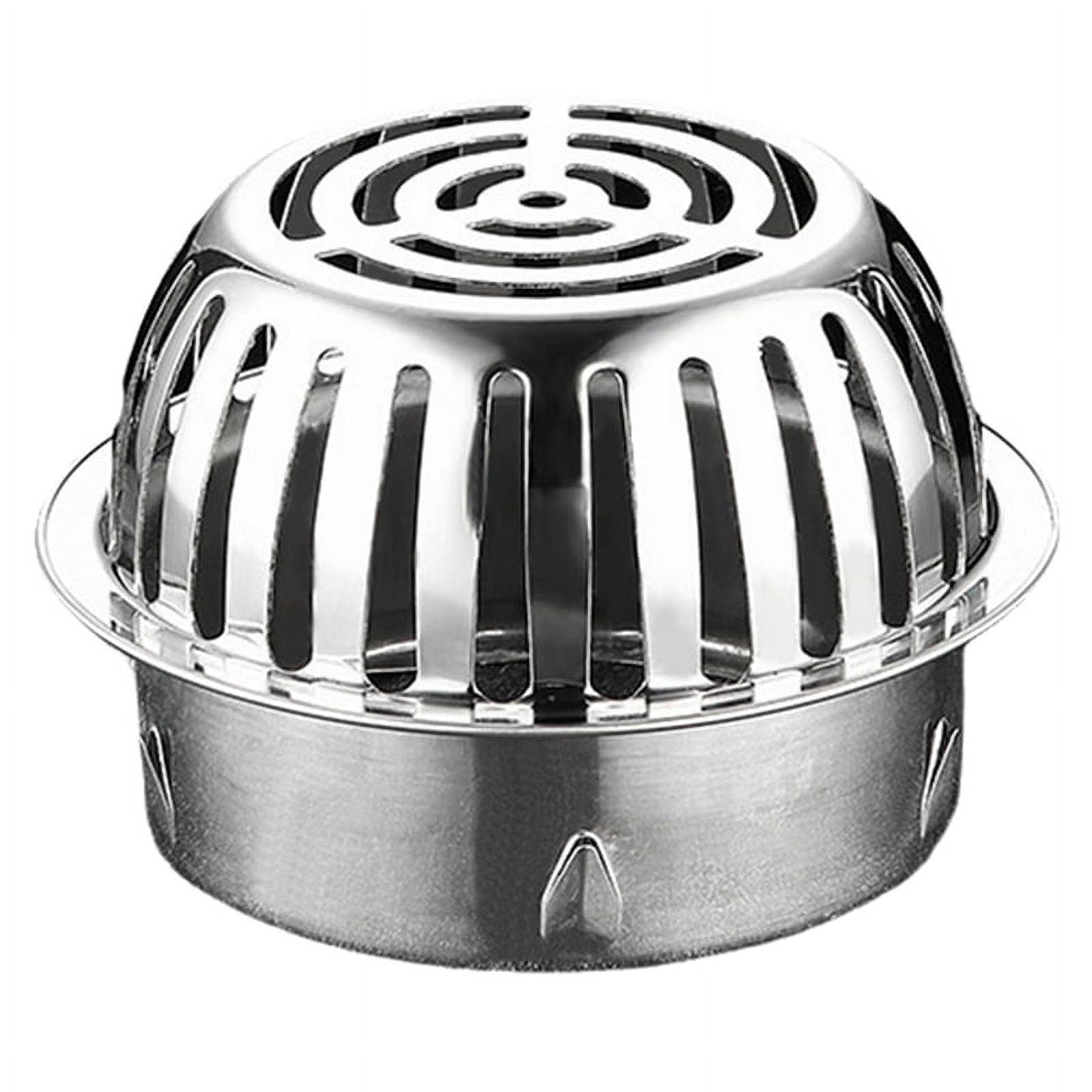 304 Stainless Steel Rooftop Floor Drain Cover Roof Balcony Sewer Filter ...