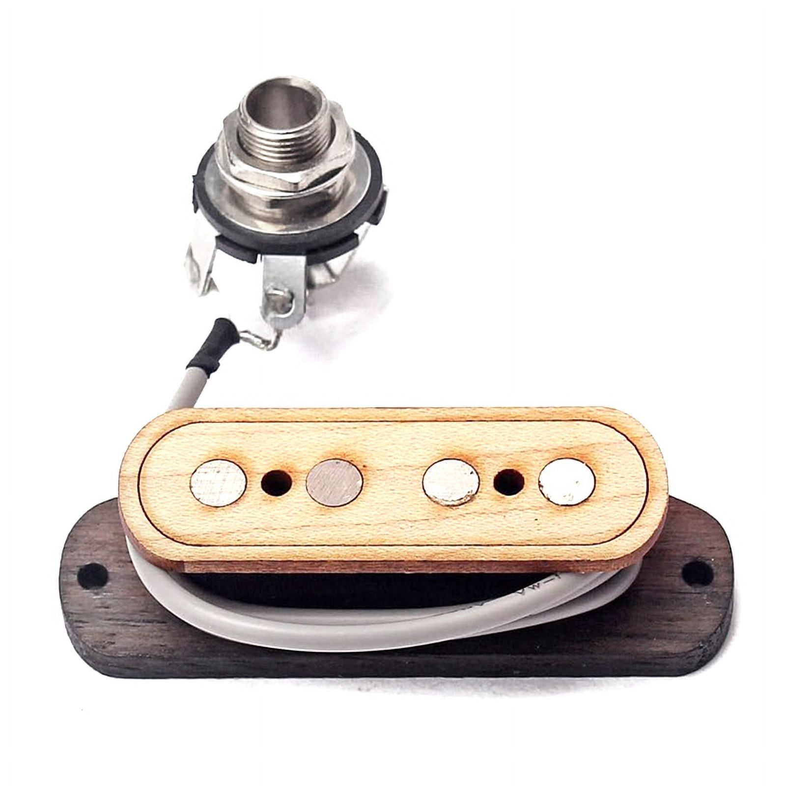 4 String Guitar Pickup Single Coil Pickup with 6.35mm Jack for Electric ...