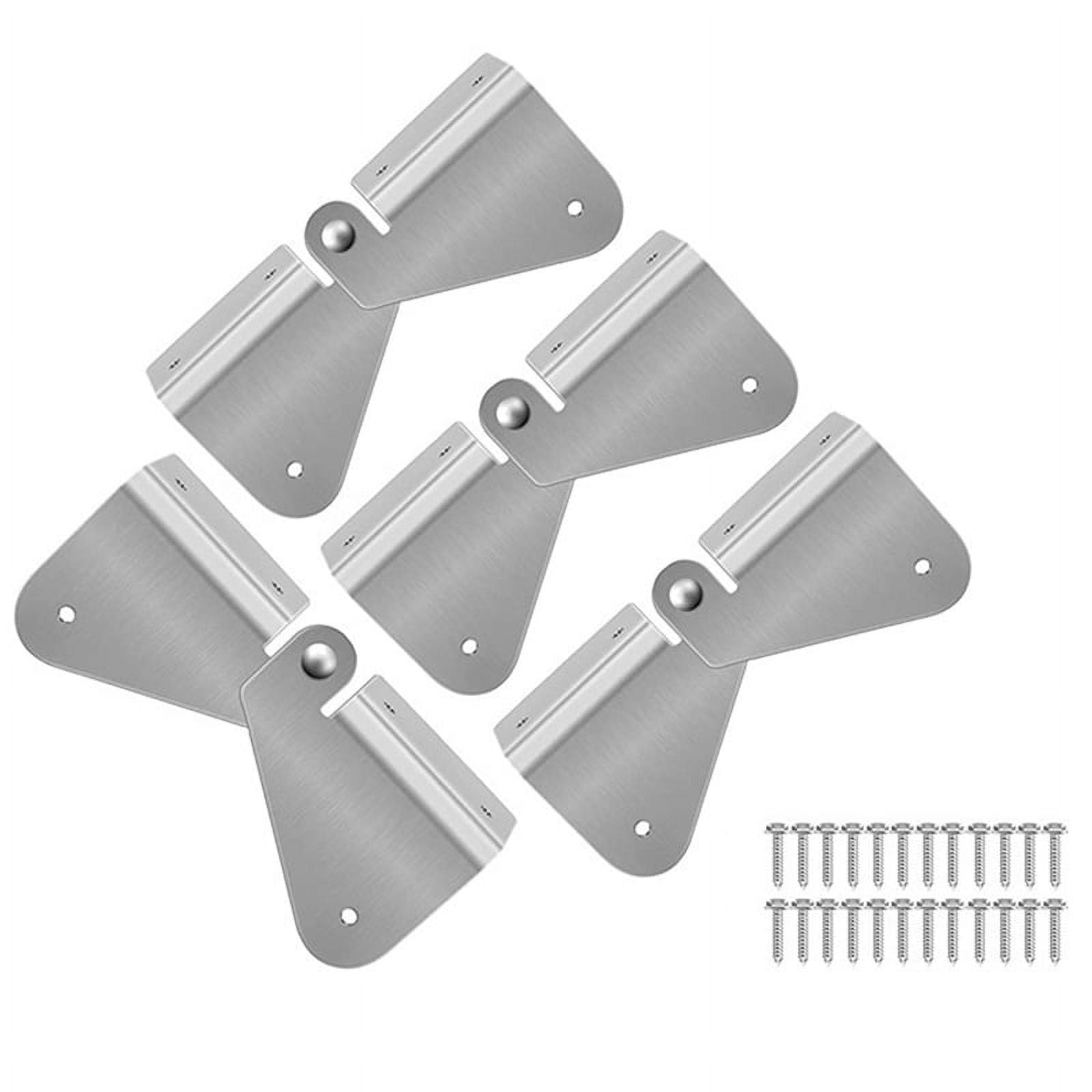 4Pcs Gutter Extension Hinge, Downspout Extension Flip-Up Hinge ...