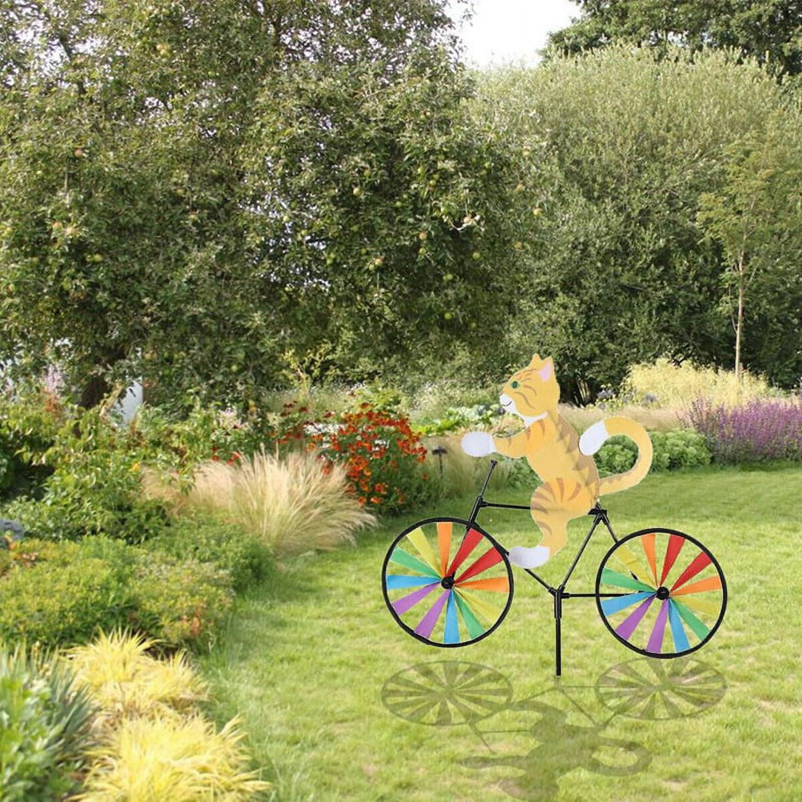 Winyuyby Bike Wind Spinner Bike Garden Wind Spinner Ornaments Cute ...