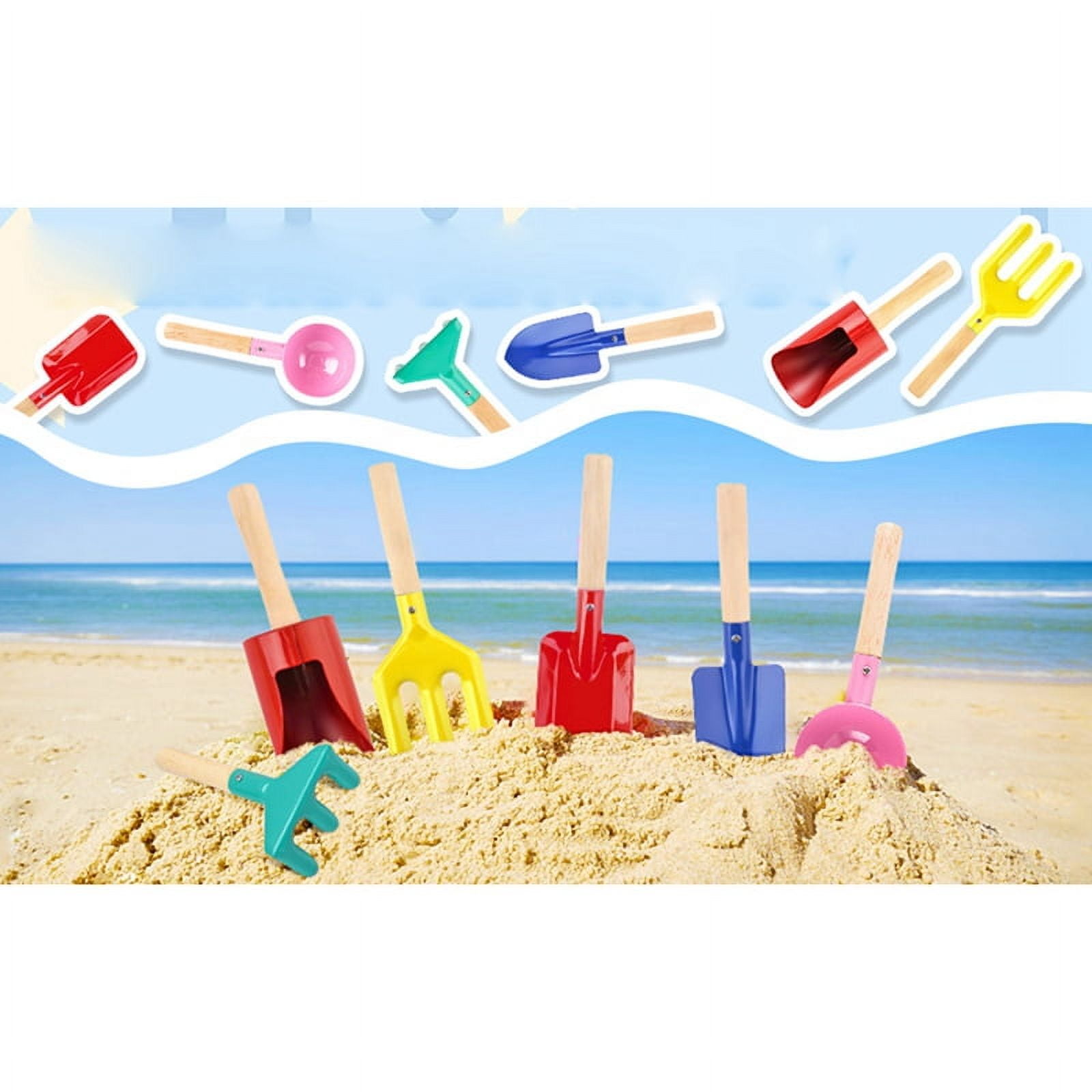 Winyuyby Gardening Set Metal Garden Tools with Sturdy Wooden Handle ...