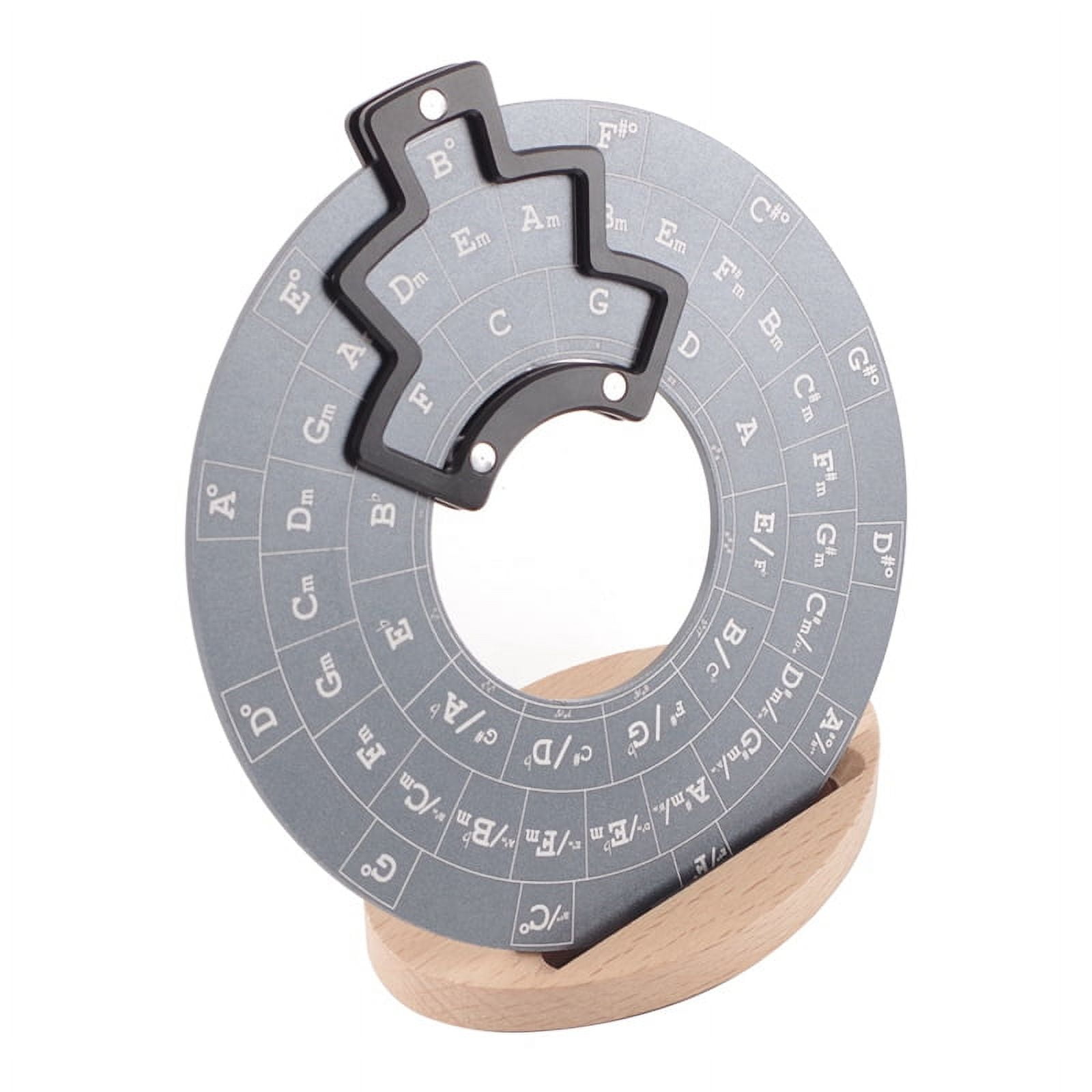 Winyuyby Guitar Music Disc Circle of Fifths, Circle of Fifths Wheel ...