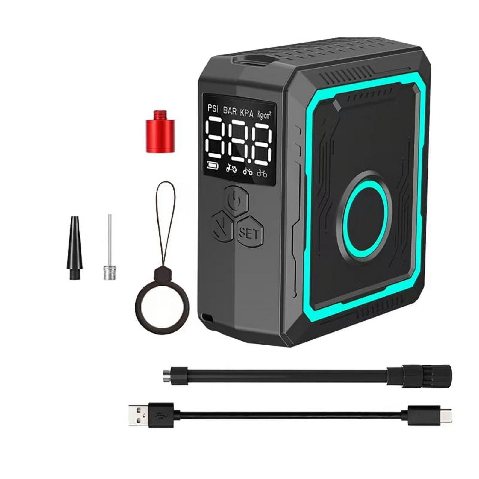 Winyuyby Mini Electric Bike Air Pump 150PSI Powerful Air Compressor ...