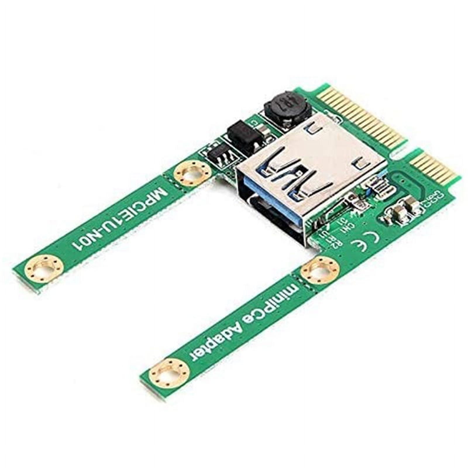 Winyuyby Mini PCI-E to USB3.0 Adapter Card PCIe to USB 3.0 Adapter ...