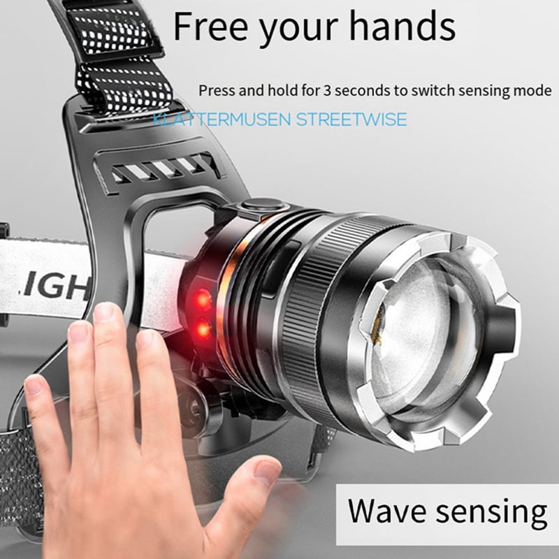 Winyuyby Outdoor Night Fishing Induction Light High Power Light ...