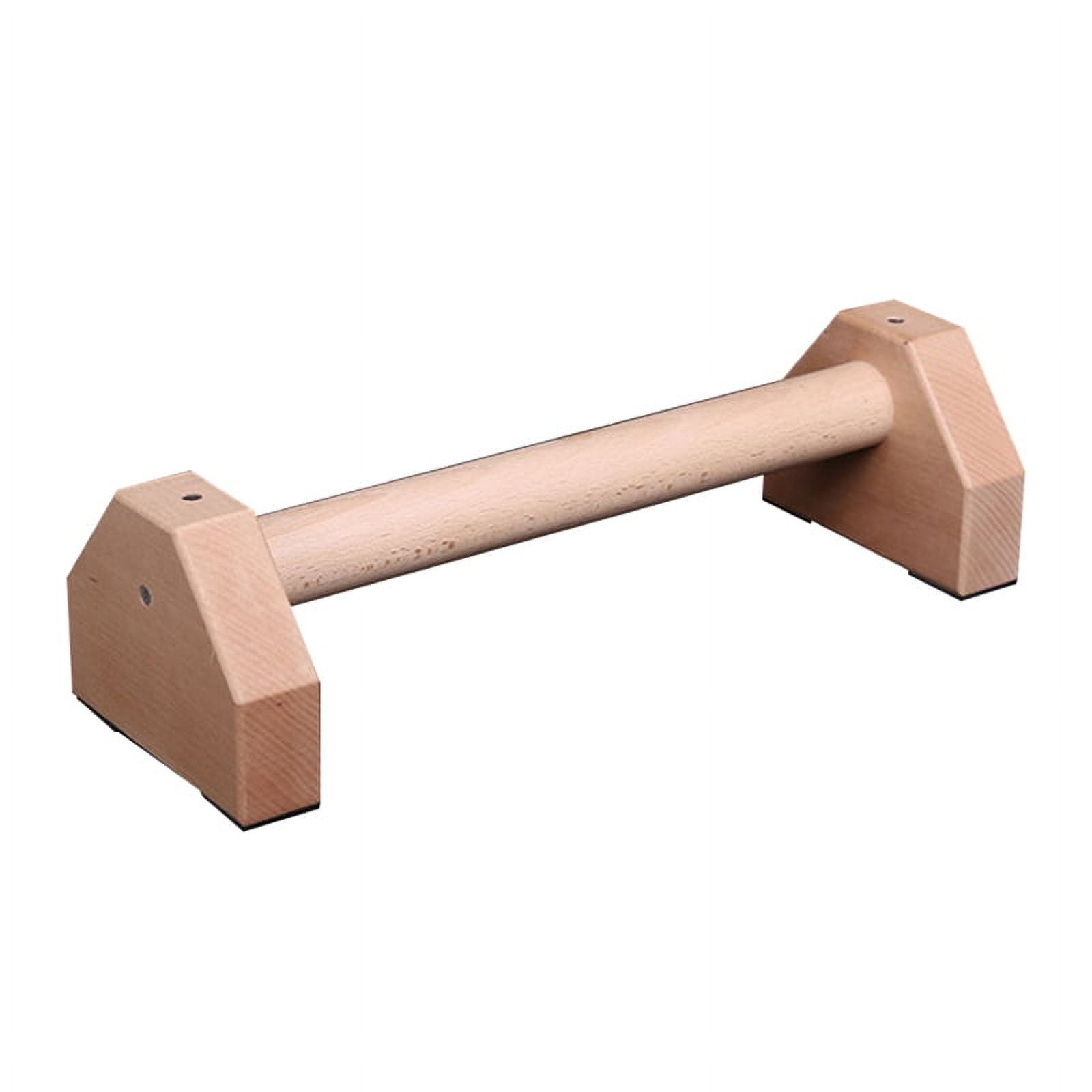 Winyuyby Push-Up Stand Wood Pushup Bars Non-Slip Base Exercise Home ...