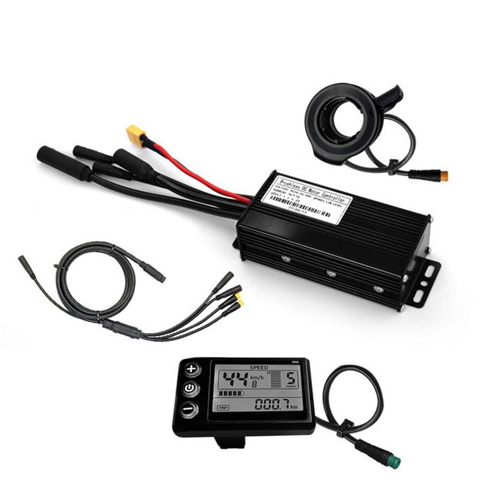 Winyuyby Three Mode Ebike Sine Wave Controller 24V/36V/48V with S866 ...