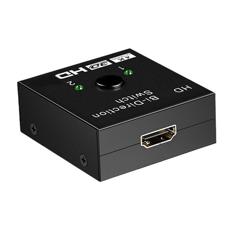 Winyuyby Two-Way Switch, Two in and One Out 4k High Definition Computer ...