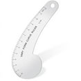 Vary Form Curve Ruler 12Inch Solid Metal French Hip for Measuring ...