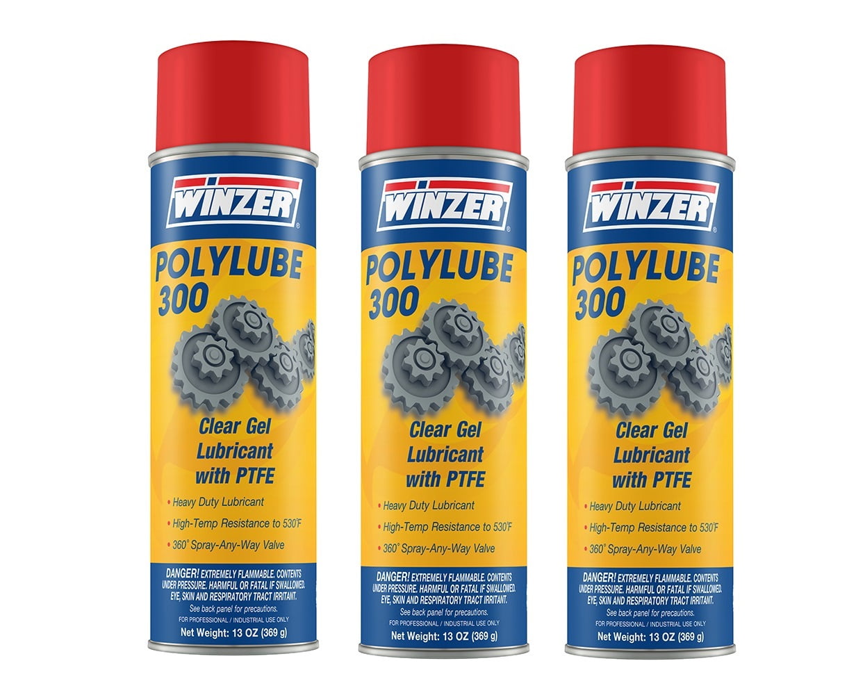 Winzer Polylube 300 Clear Gel Lubricant With PTFE - 13 oz (3) - Walmart.com
