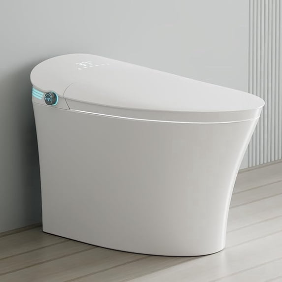 Winzo Smart Toilet With Bidet, One-Piece Elongated, Auto Open/Close ...