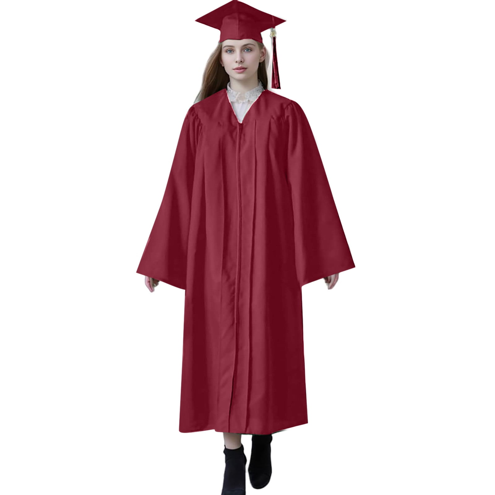 Wioihee Unisex Matte choir robes for church Baptism officiant ...