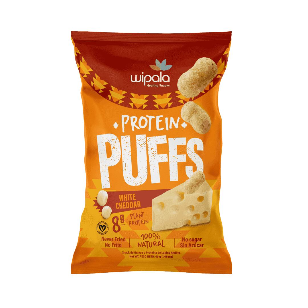 Wipala Snacks Protein Puffs, Certified Vegan, Non-GMO, Gluten-Free, 6 ...