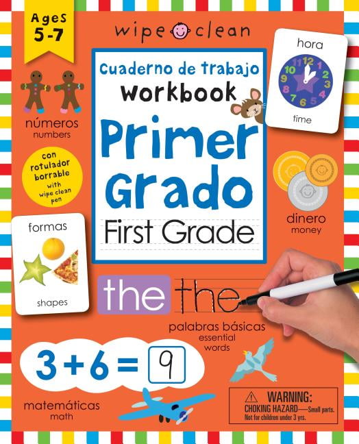 Wipe Clean Activity Books: Wipe Clean: Bilingual Workbook For First ...