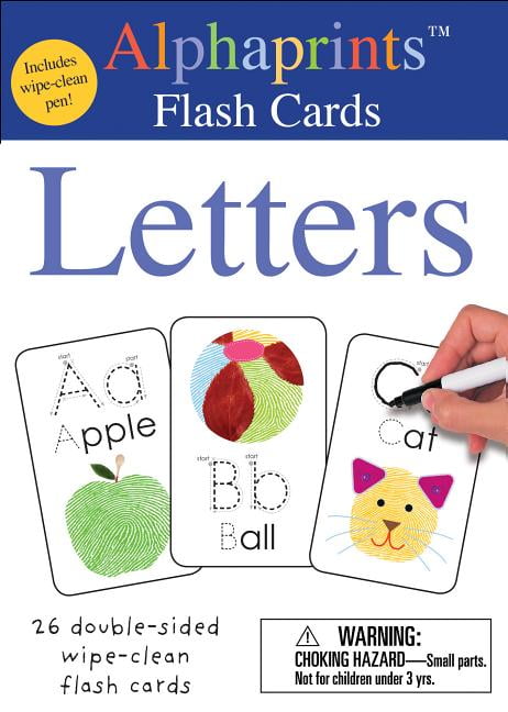 Wipe Clean Activity Flash Cards: Alphaprints: Wipe Clean Flash Cards ...