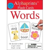 Wipe Clean Activity Flash Cards: Alphaprints: Wipe Clean Flash Cards ...