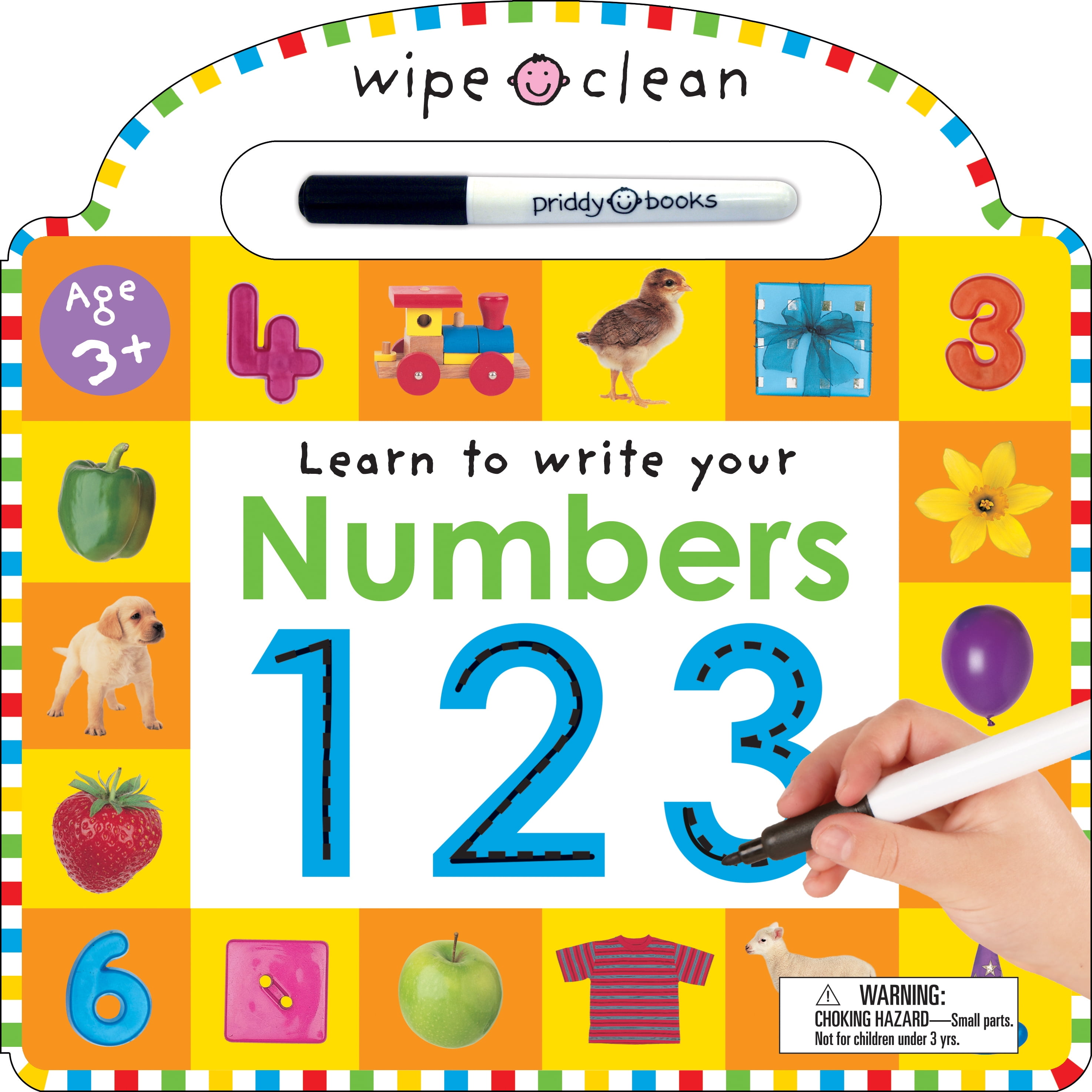 Wipe Clean Learning Books: Numbers 1 2 3 (Other) - Walmart.com