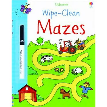 MY FIRST WIPE CLEAN PADS: My First Wipe Clean: Games, Mazes & Drawings ...