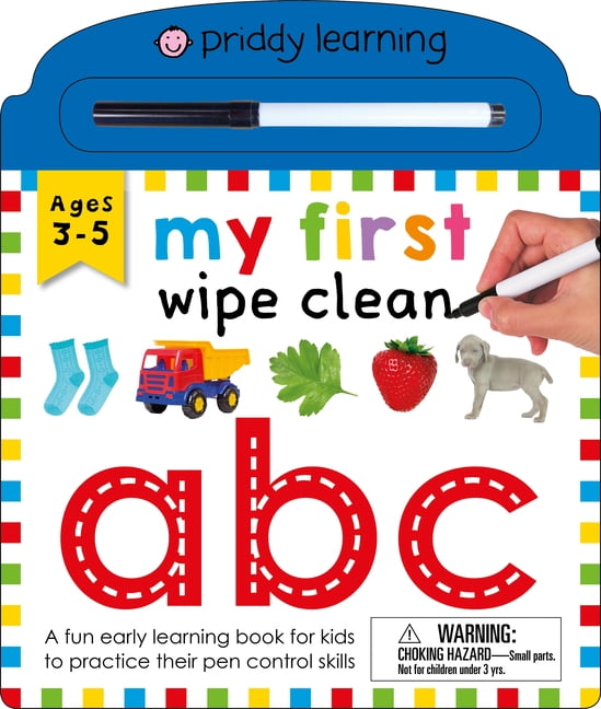 Wipe Clean My First Wipe Clean: ABC: A Fun Early Learning Book for Kids ...