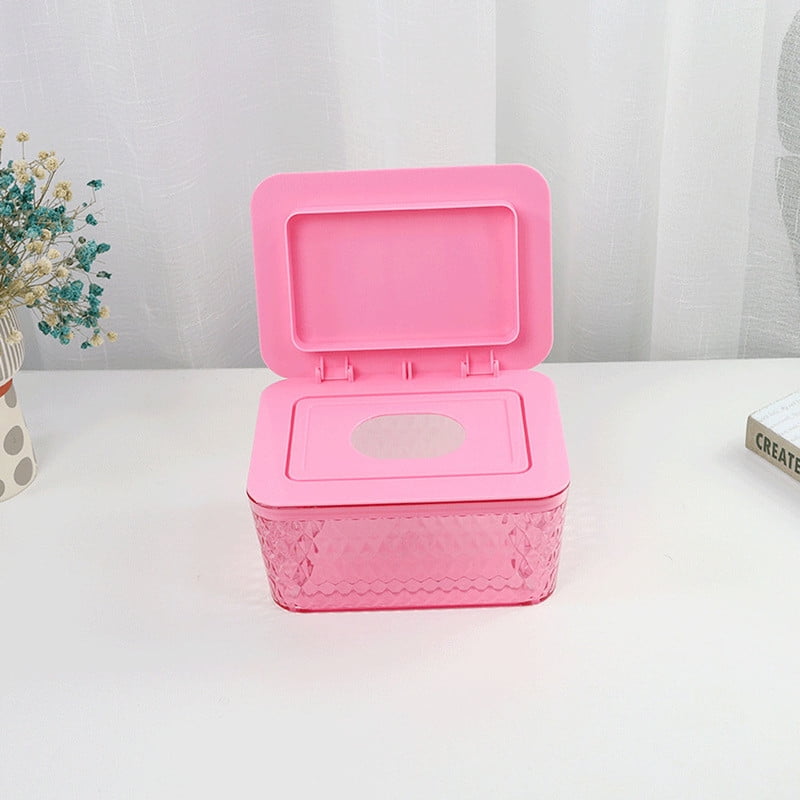 Wipe Container, Seal-Designed Baby Wipe Holder, One-Handed Operation ...