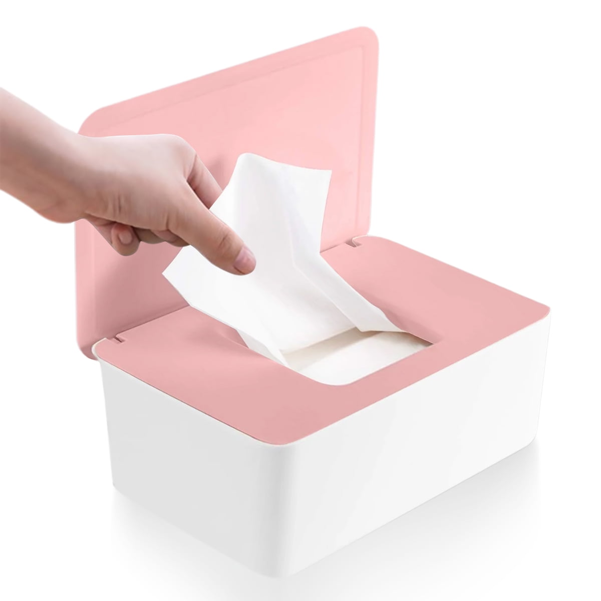 GLUAAE Wipe Container with Sealing Design Lid, Baby Wipes Dispenser for ...