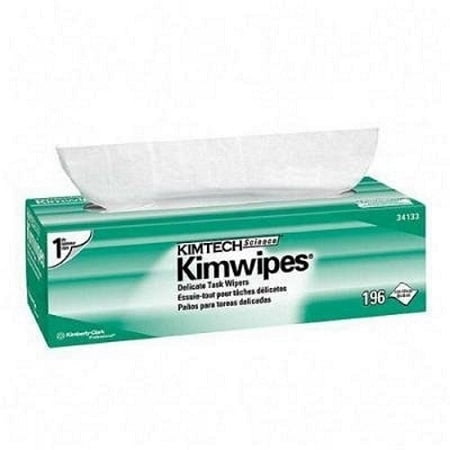 Wipe Kimwipe 12"X12"-Box of 196 - Walmart.com